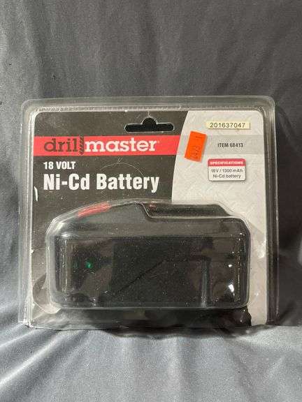Drill Master 18v Battery