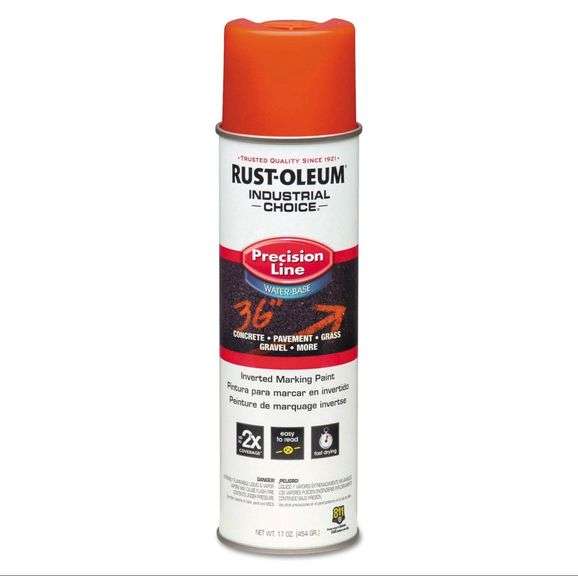 Rust-Oleum Industrial Choice Precision Line Inverted Marking Paint ...