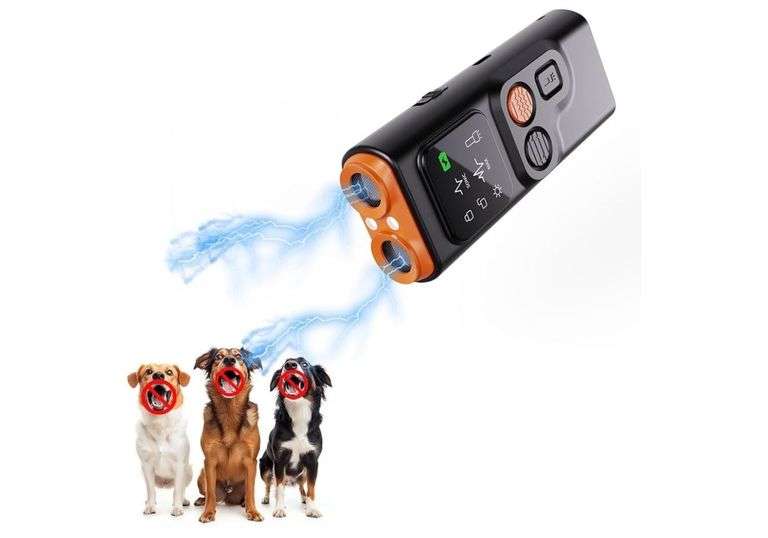 Ultrasonic Dog Trainer Device with Charging Cable and Box - Metzger ...