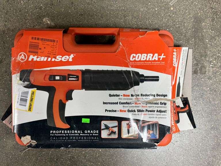 Ramset Cobra+ Semi-Automatic Powder-Actuated Tool Kit - Metzger ...