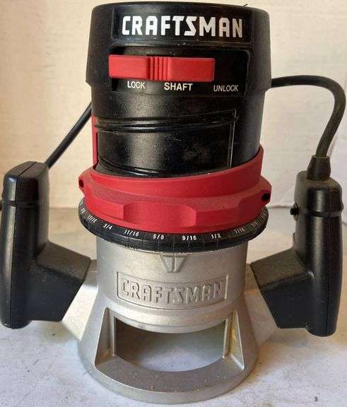Craftsman Model 315.175040 2.0 HP Router with Double Insulation ...