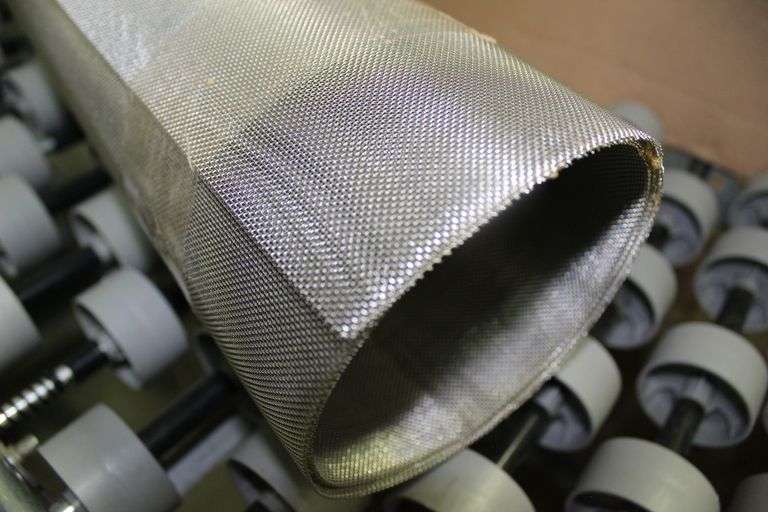 APPROVED VENDOR - Stainless Steel Wire Cloth: 0.028 in Opening Size, 24 ...