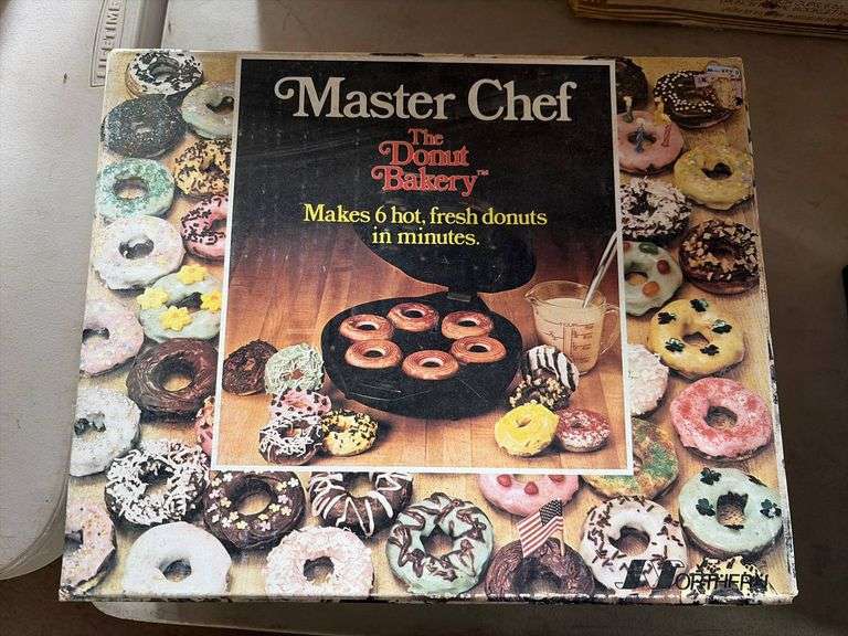 Master Chef The Donut Baker Model #2181 in Factory Sealed Box - Metzger ...