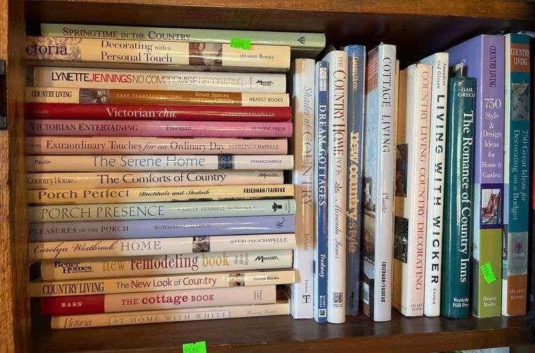 Various Home Design and Country Living Books - Metzger Property ...