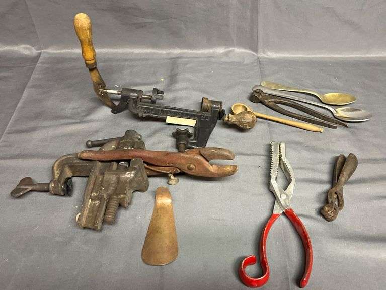 Tools and Utensils Including Sears Roebuck Co. Clamp Hand Pliers ...