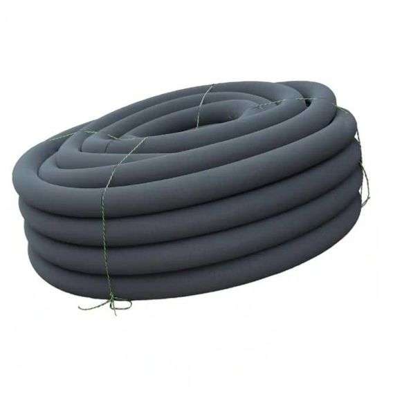 ADS 4-in x 100-ft Corrugated Perforated Drain Pipe with Sock - Metzger ...