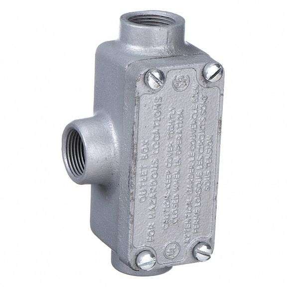 APPLETON ELECTRIC - Conduit Outlet Body: Iron, Triple Coat Epoxy ...