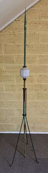 Metal Lightning Rod with Tripod Base, 64” - Metzger Property Services, LLC