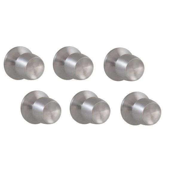 DEFIANT - Brandywine Stainless Steel Passage Hall and Closet Door Knob ...