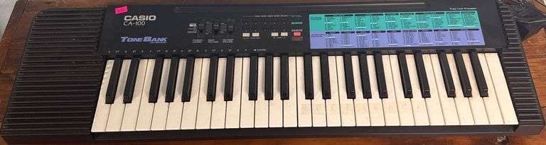 Casio CA-100 Tone Bank Keyboard with Power Adapter - Metzger Property ...