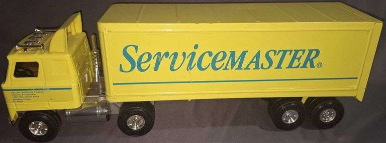 Ertl Pressed Steel 21in ServiceMaster Toy Truck - Metzger Property ...