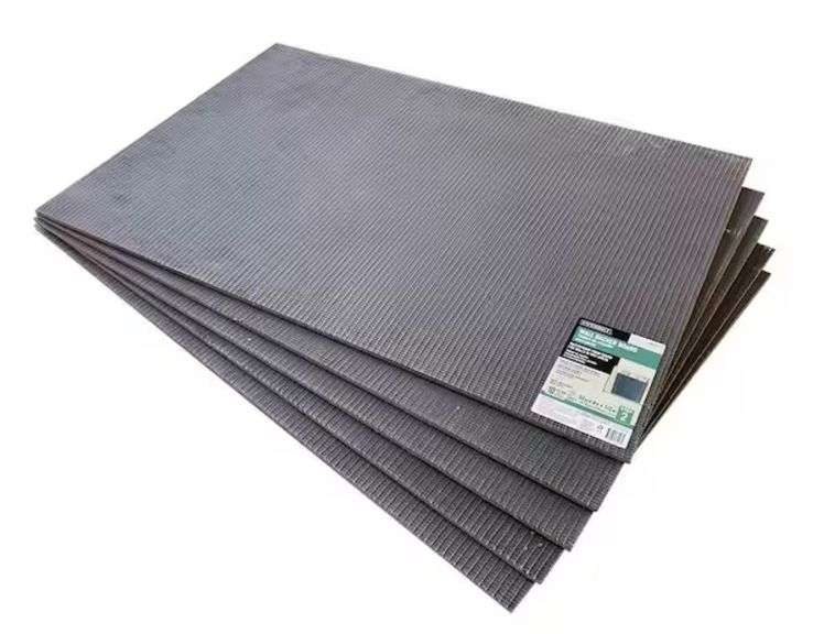 32x4ft X 1/2” Wall Tile & Stone XPS Foam Waterproof Backer (5-Pack ...