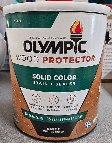 Wood Protector Solid Color Stain and Sealer, 1-Gallon - Metzger ...