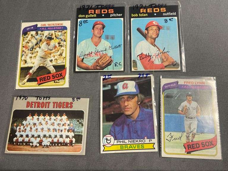 1970s Topps Baseball Cards with Team and Player Features - Metzger ...