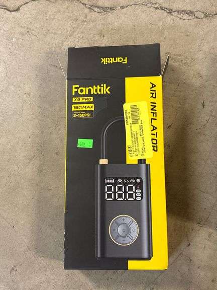Fanttik X9 Pro Air Inflator With Digital Display - Metzger Property ...