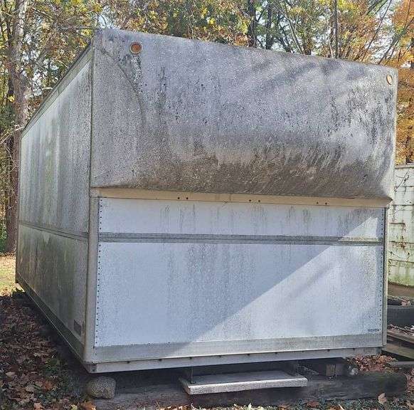 24ft Truck Bed Storage Container with Surface Rust - 10 Days Allotted ...