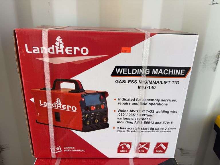 Land Hero Welding Machine Gasless Mig/MMA/ Tig Mig-140 in Factory ...