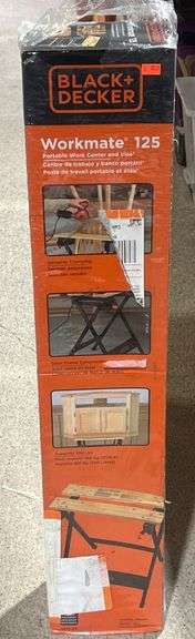 Black+Decker Workmate 125 Portable Work Center and Vise - Metzger ...