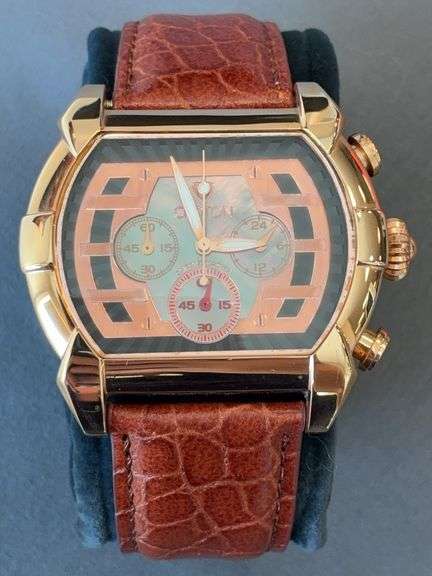 Croton Stainless Steel Wrist Watch, Chronomaster, Japan Movement, 3ATM ...