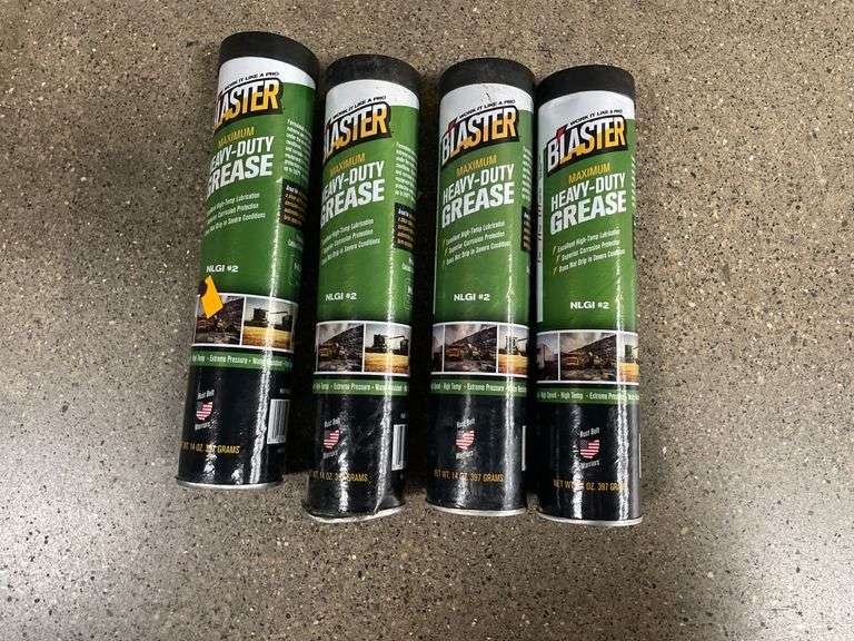 4 Blaster 14 Oz Heavy-Duty Grease Tubes - Metzger Property Services, LLC