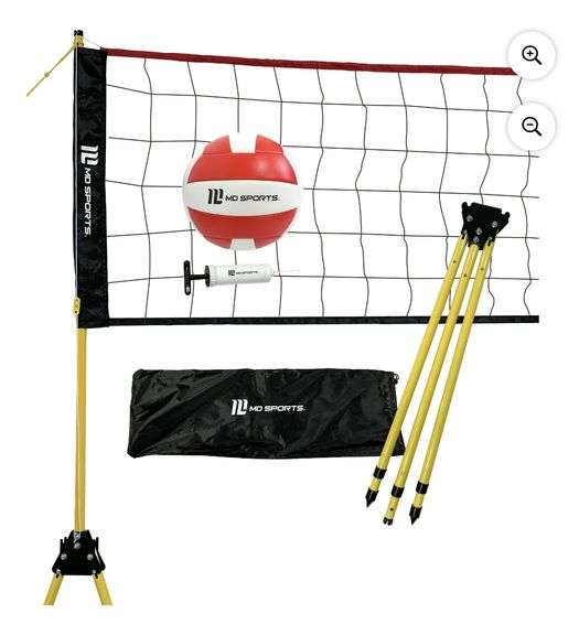 MD Sports Premium Volleyball Net Kit with Accessories - Metzger ...