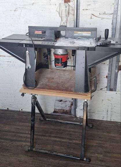 Craftsman Router Table with Router and Stand - Metzger Property ...