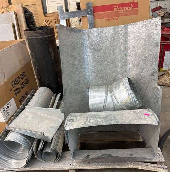Galvanized HVAC Ductwork and Indoor Stack Kit R185 6-Inch - PICK UP AT ...