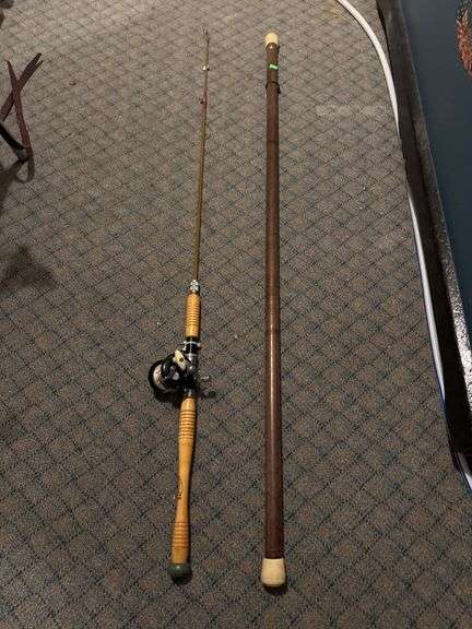 Fishing Rod with Premax Handle and Metal-Tipped Pole - Metzger Property ...