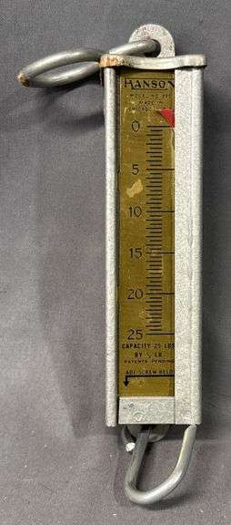 Hanson Viking Spring Scale in Original Packaging - Metzger Property ...