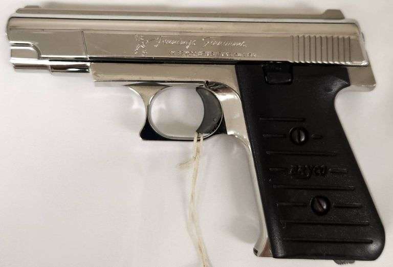 Chrome Jennings .380 Auto Semi-Automatic Pistol with Magazine - Metzger ...