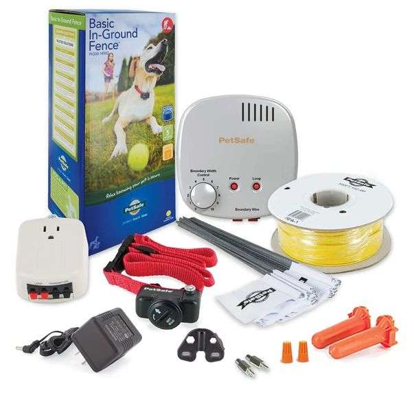 PetSafe Basic In-Ground Fence System with Receiver Collar and Wire ...