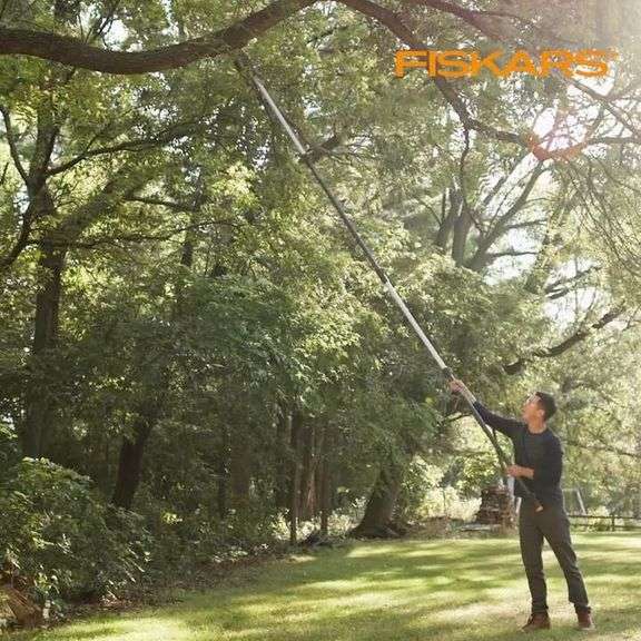 Fiskars 14ft Tree Pruning System with Lopper Attachments - Metzger ...