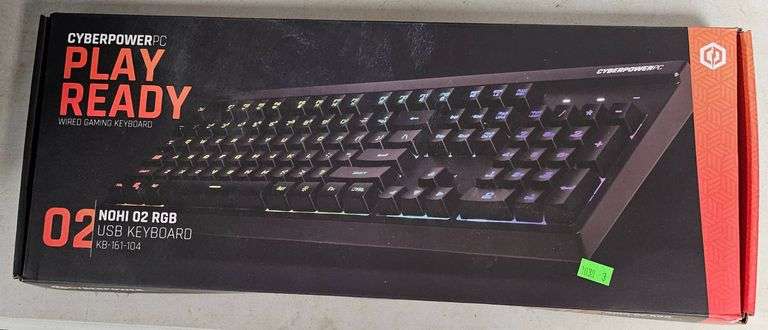 CyberPowerPC NOHI 02 RGB USB Keyboard and Mouse Combo - Metzger ...