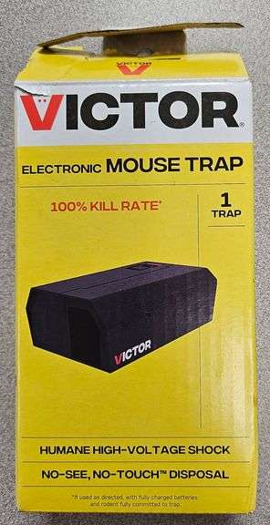 Victor Electronic Mouse Trap with High-Voltage Shock - Metzger Property ...