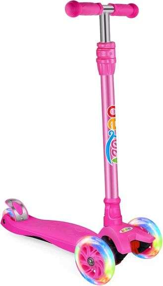 BELEEV - Scooters for Kids 3 Wheel Kick Scooter for Toddlers Girls Boys ...