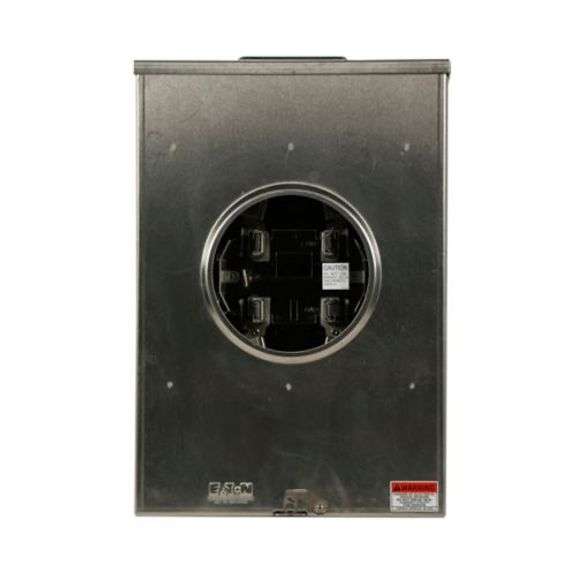 Eaton 200A 1-Phase Ringless Meter Socket with Lever Bypass and 5×5 Inch ...