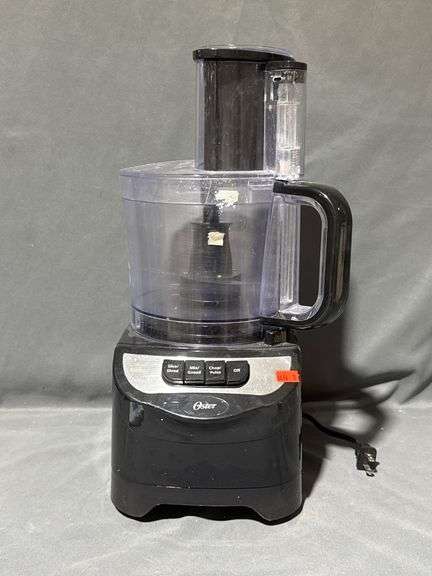 Oster Food Processor with Black Base and 17” Measurements - Metzger ...