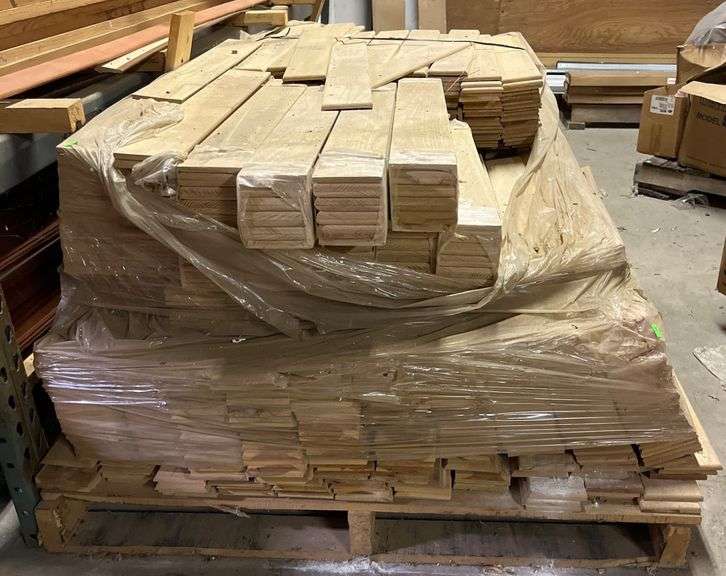 Pallet of Assorted Boards 28 3/4×3 1/2×3/8 and 63×3 1/2×3/8 - Metzger ...