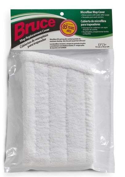 2 Bruce Microfiber Mop Replacement Covers - Metzger Property Services, LLC