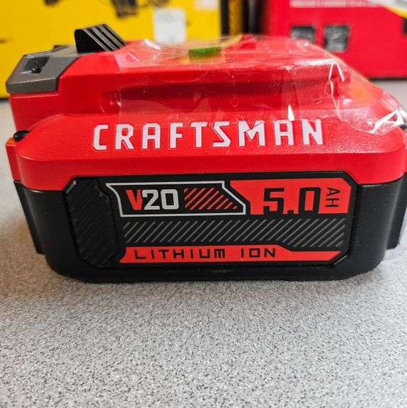 Craftsman CMCB205 V20 Lithium Ion 5.0Ah Battery - Metzger Property ...
