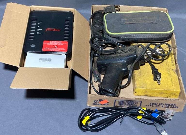 Frontier DSL Modem, Impact Tool, and Accessories Assortment - Metzger ...