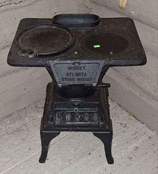 Midget Cast Iron Stove by Atlanta Stove Works 13x19x20″ - Metzger ...