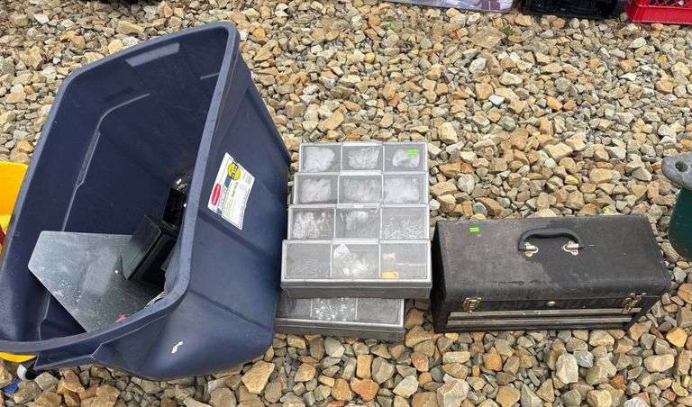 Plastic Bin, Tool Chest, Bolt Boxes & Misc. Items 20.5”-30” - Metzger ...