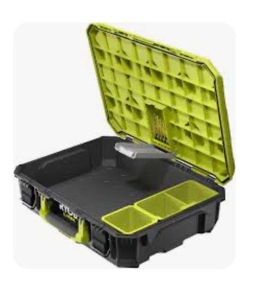 Ryobi LINK Modular Storage Box with Organizational Bins - Metzger ...
