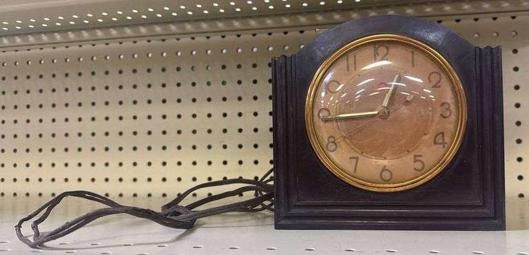 Warren Telechron Electric Clock Model 4H83, 7.5”x6.5” - Metzger ...