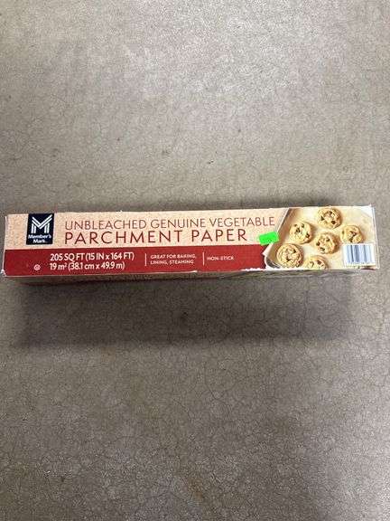 Unbleached Vegetable-Based Parchment Paper Roll, 205 Sq. Ft. - Metzger ...