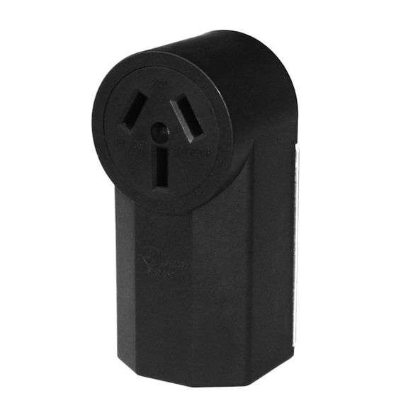 UTILITECH - Utilitech 50 -Amp 125/250-volt Industrial Round Range power ...