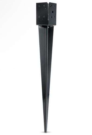 4 – Simpson Strong-Tie E-Z Spike Black Powder-Coated Post Base Spikes ...