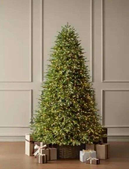 Home Decorators Collection 7.5 ft. Grand Duchess Twinkling Balsam Fir ...