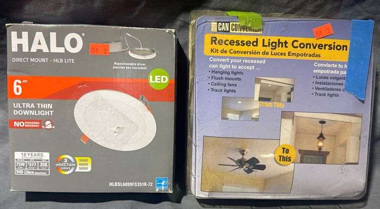 Halo LED Downlight and Can Converter Kit, 6-In. - Metzger Property ...
